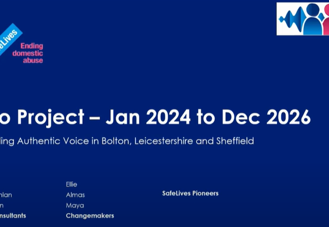 Echo: Embedding Authentic Voice - SafeLives