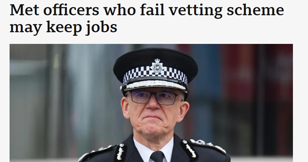 Response to Ruling on Police Vetting and Dismissals - SafeLives